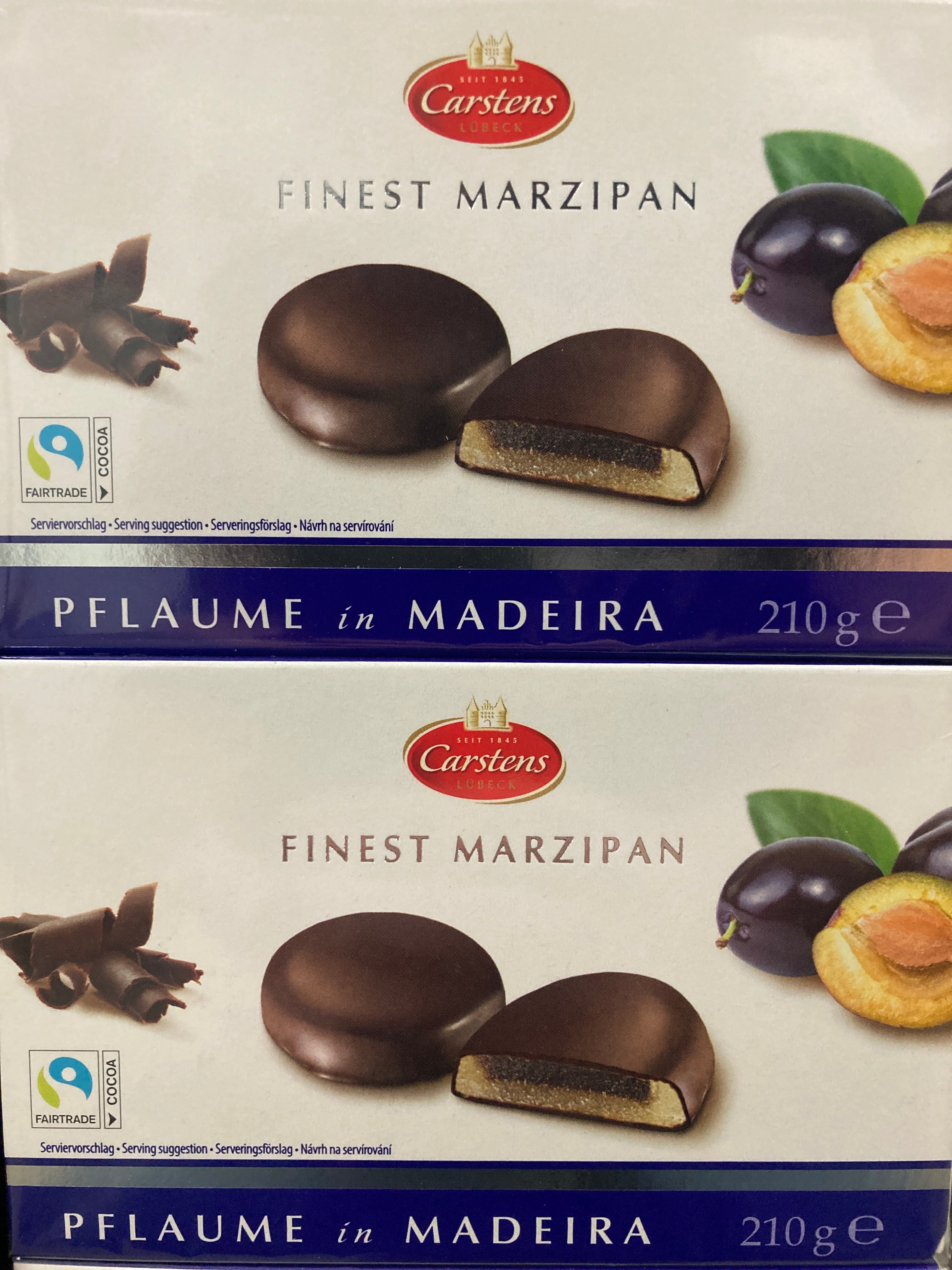 Carsten’s Finest Marzipan - Plum in Maderia – O'Malley's European Foods