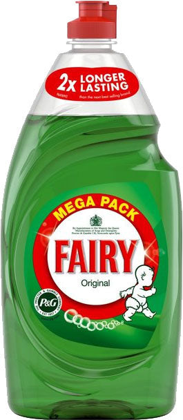 Fairy Liquid: Original Dish Soap Liquid 320ml (10.8fl oz) – O'Malley's ...